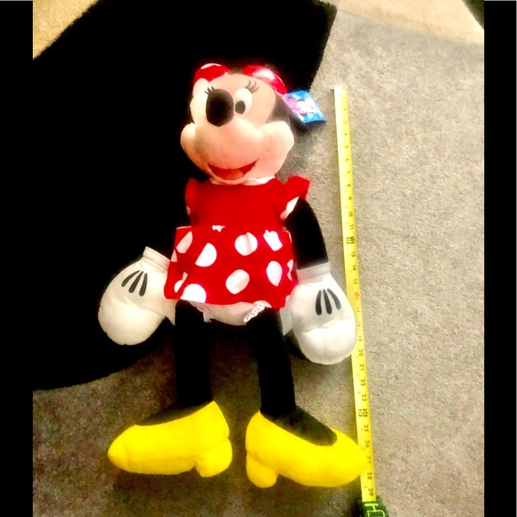 Disney | Toys | New Walt Disney Minnie Mouse Exlarge Stuff Animal ...